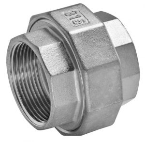 Stainless Union Patente – Silver Rose Hardware