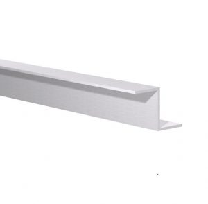 Aluminum Angle Bar – Silver Rose Hardware