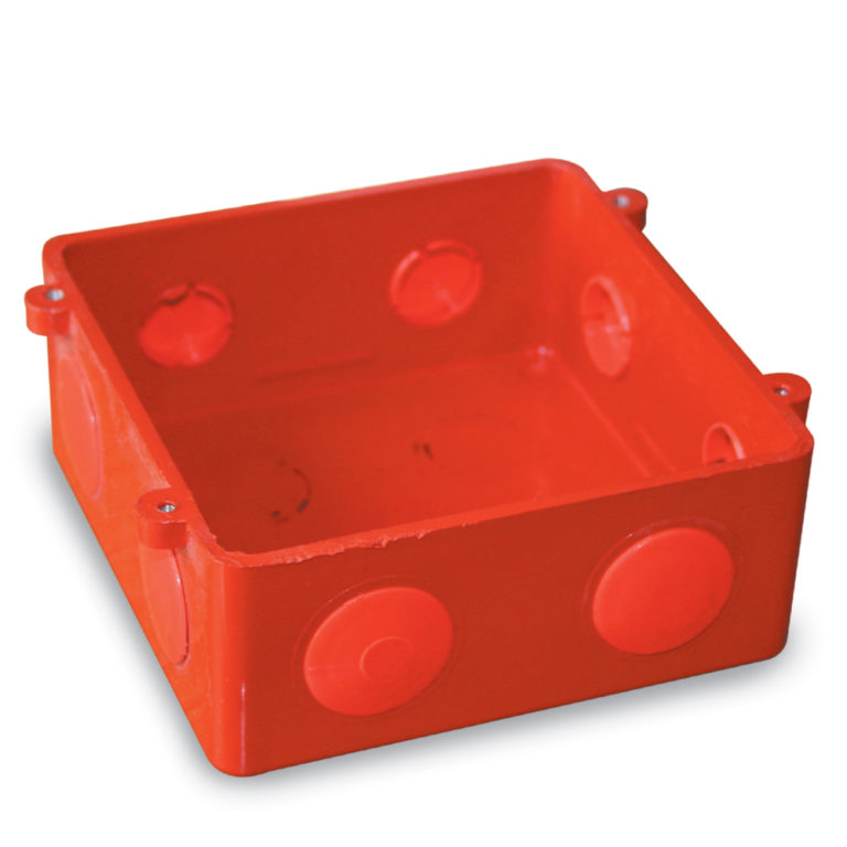 PVC Square Box 4 4 11 16 Silver Rose Hardware