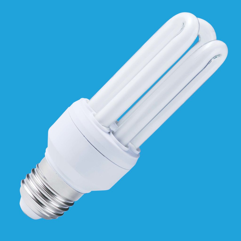 GE CFL Bulb 3U E-27 base – Silver Rose Hardware